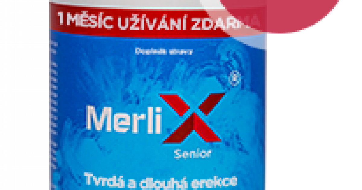 Tabletky pro kvalitnější sexuální život Merlix Senior | Merlix.cz